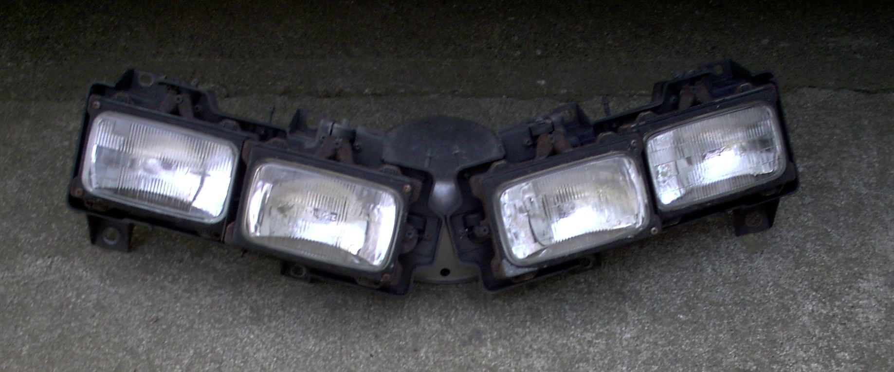 Tech: 88-89 GMT400 Quad Sealed Beam upgrades (Bosch T84 E-code headlights) | The Truck Stop